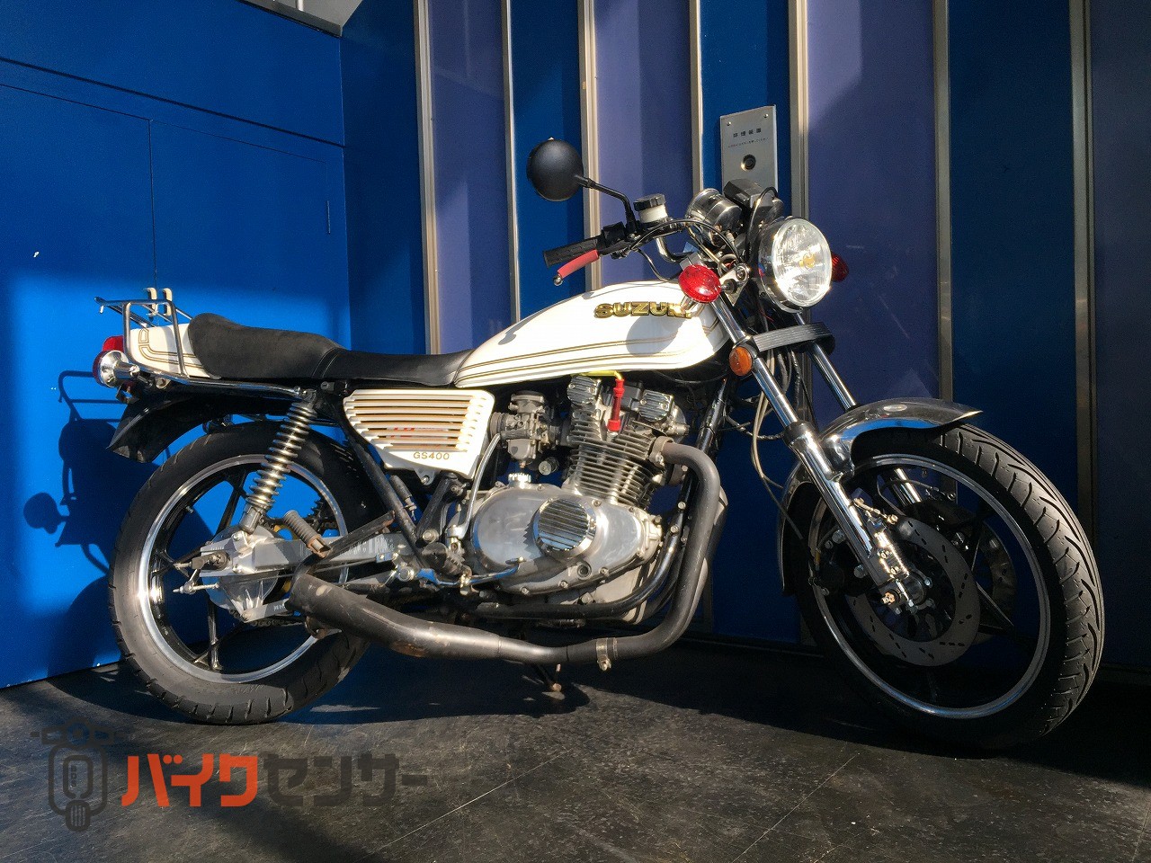 スズキ GS400E No.17259 販売店保証 1979年 ショート菅マフラー B161881| BDSバイクセンサー