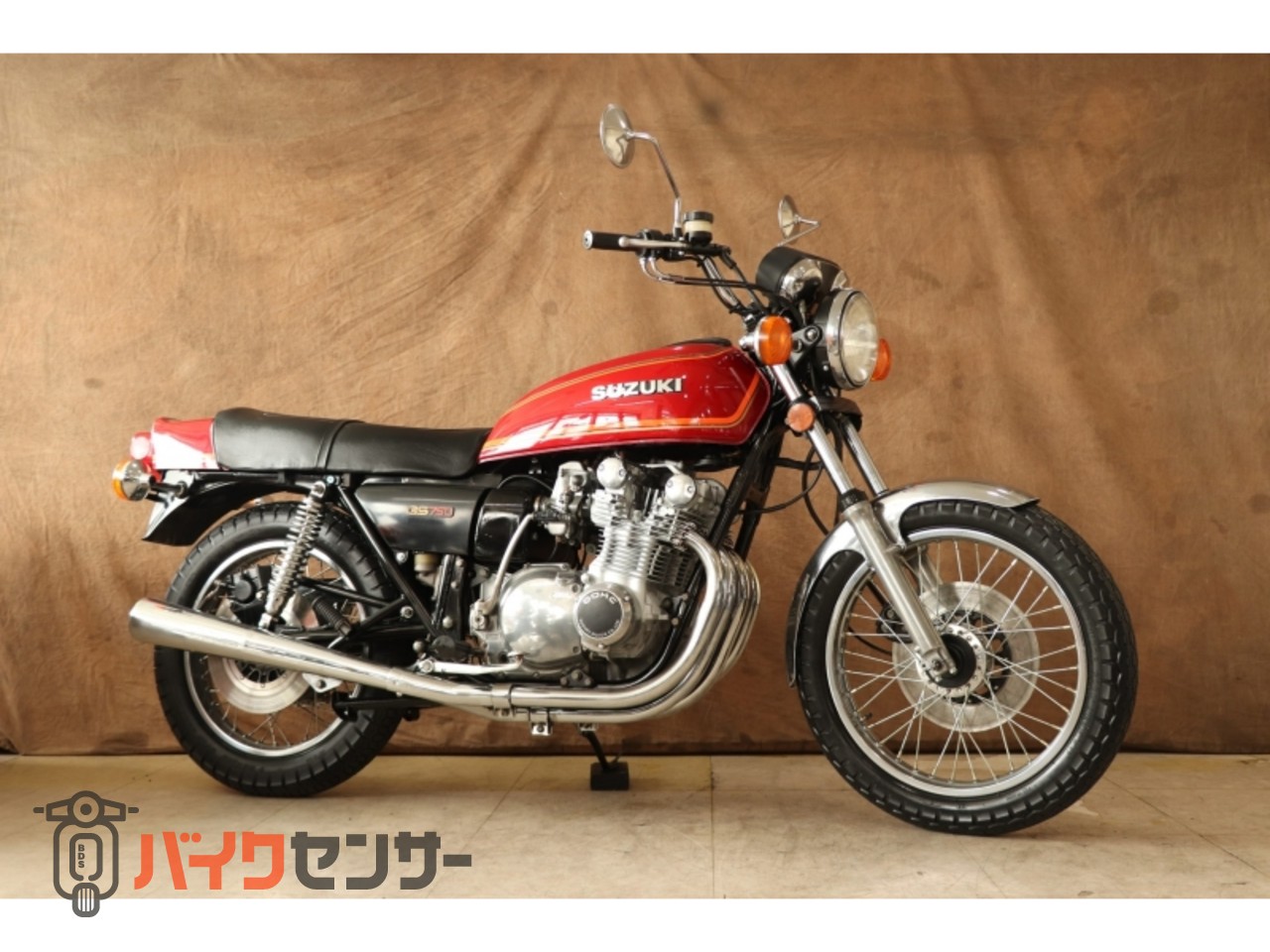 スズキ GS750 77年1月製造 Ⅰ型オリジナルペイント外装 B184599| BDSバイクセンサー
