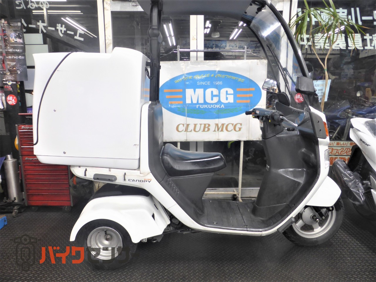 ホンダ ジャイロキャノピー TA03 2018年モデル ティーズプロダクトリア大型BOX FIインジェクション 4サイクルエンジン B196286| BDSバイクセンサー