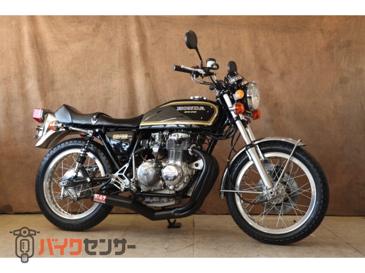 ホンダ CB400F(408) BLACK/GOLDナナナナライン B281860| BDSバイクセンサー
