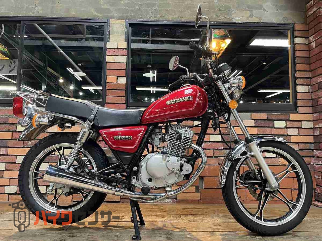 スズキ GN125H エンジン動画あり 走行距離8,975km B331372| BDSバイクセンサー