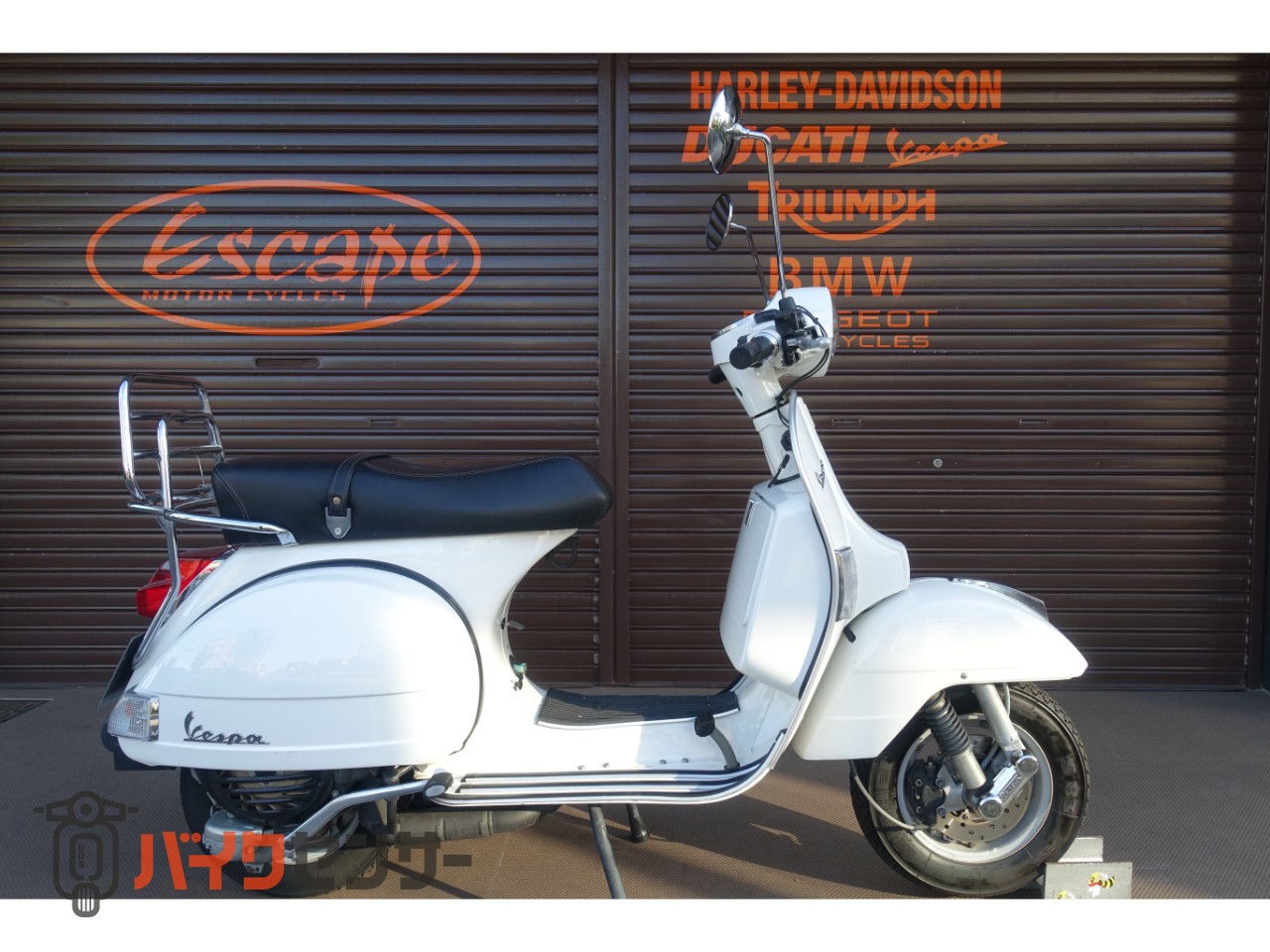 ベスパ PX150 Euro3 リアキャリア ETC付き B335704| BDSバイクセンサー