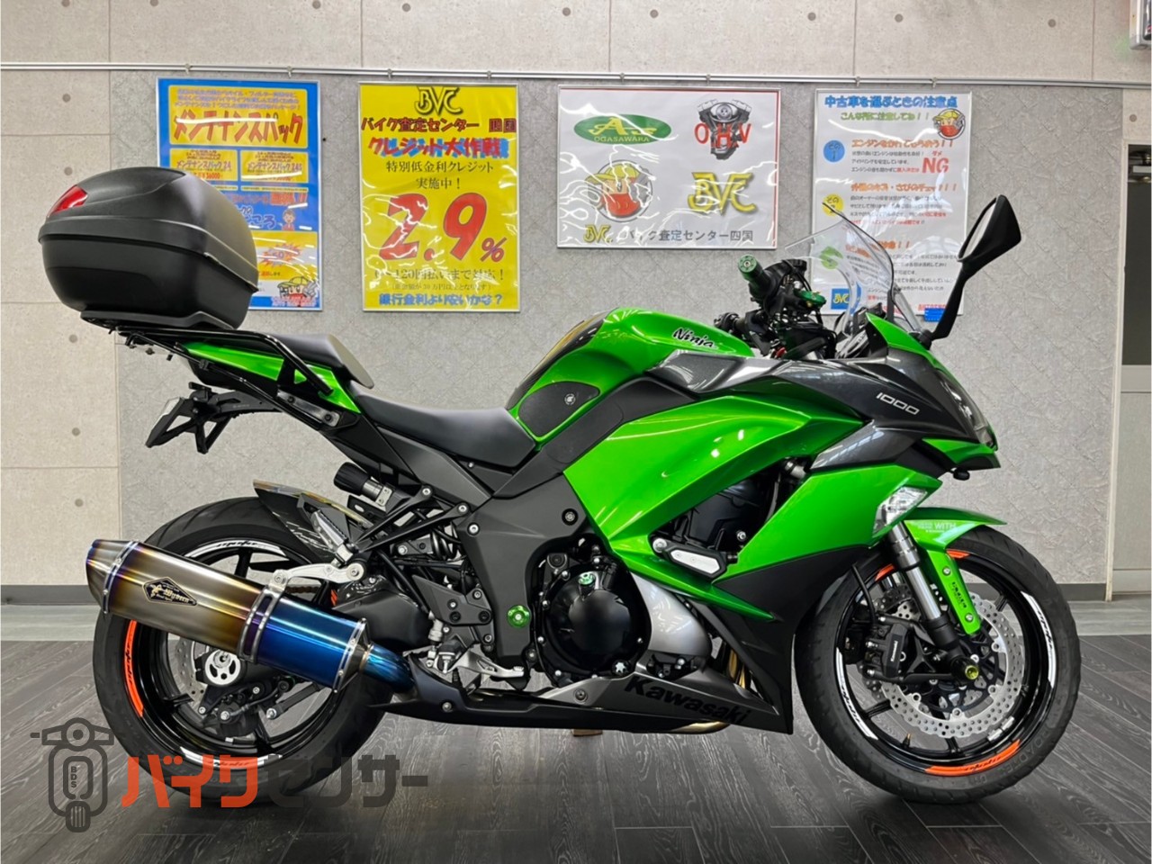 カワサキ NINJA 1000 ワイバンフルエキ フェンダーレス スライダー ETC グリップヒーター ワンオーナー B355656| BDSバイクセンサー