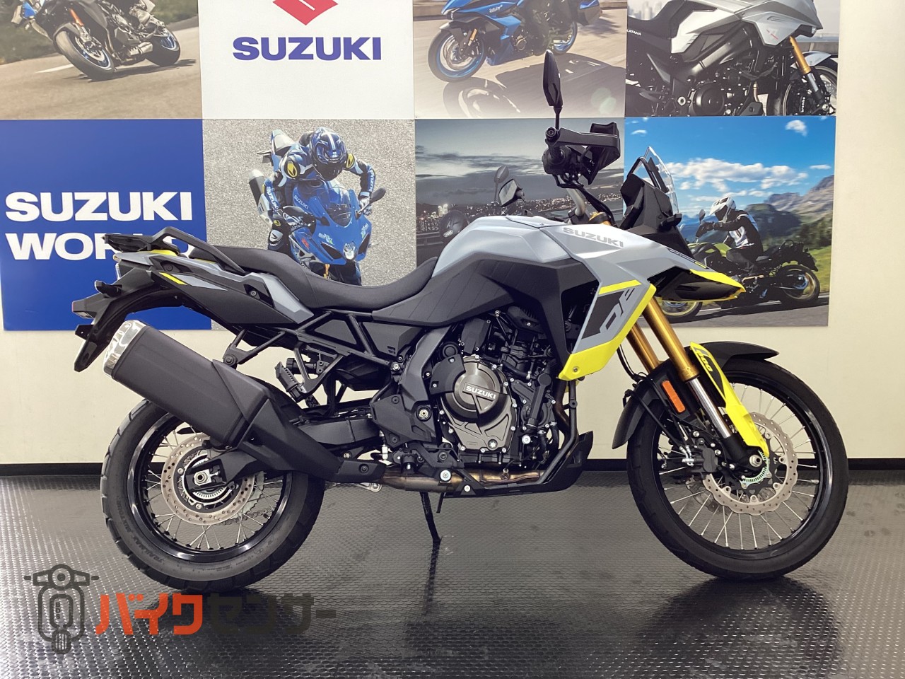 スズキ Vストローム800DE 走行距離84km ワンオーナー 低走行車 グラスマットメカニカルグレー ABS B376726| BDSバイクセンサー