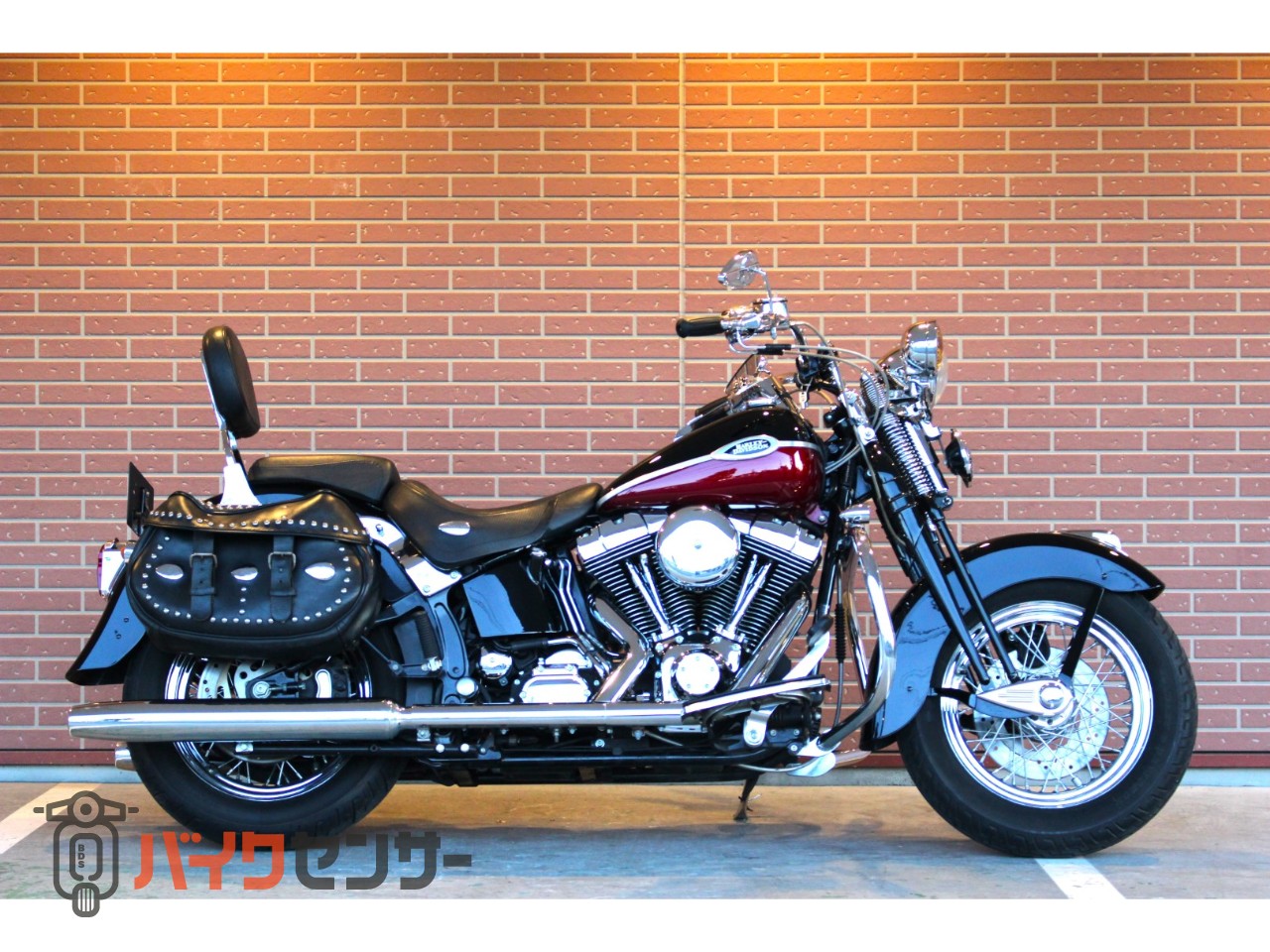 ハーレーダビッドソン FLSTSC スプリンガークラシック シシーバー フォグランプ 両サイドバッグ 2年車検付きご納車 B383927 ...