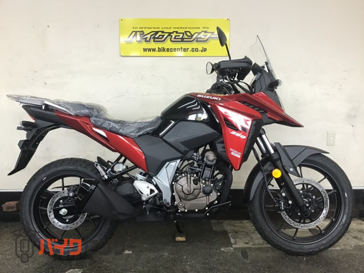 スズキ Vストローム250SX 2025年モデル ソノマレッドメタリック 6速MT インジェクション メーカー保証 B446335| BDSバイクセンサー