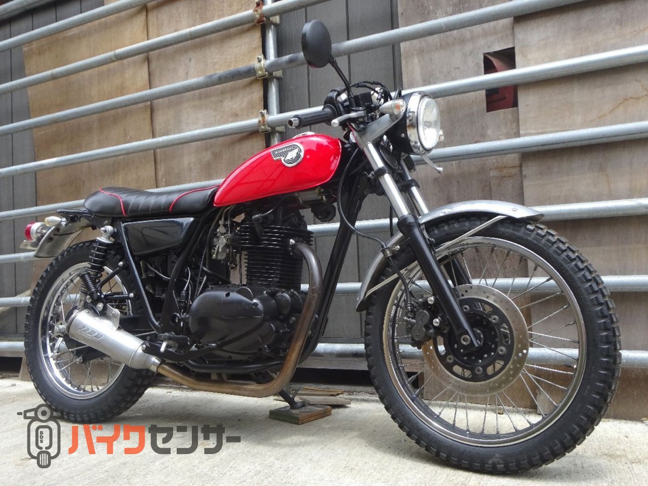 カワサキ 250TR 2002年BJ250－F1型 トラッパーマフラー セパハン B454617| BDSバイクセンサー