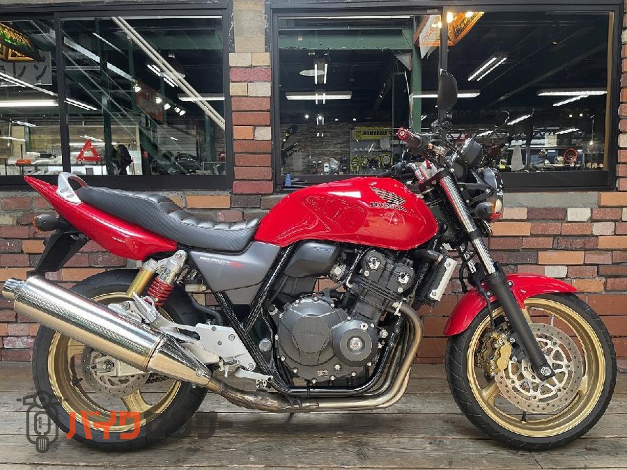 ホンダ CB400 SUPER FOUR 走行距離2,602km ETC装着 社外カスタムシート B471706| BDSバイクセンサー
