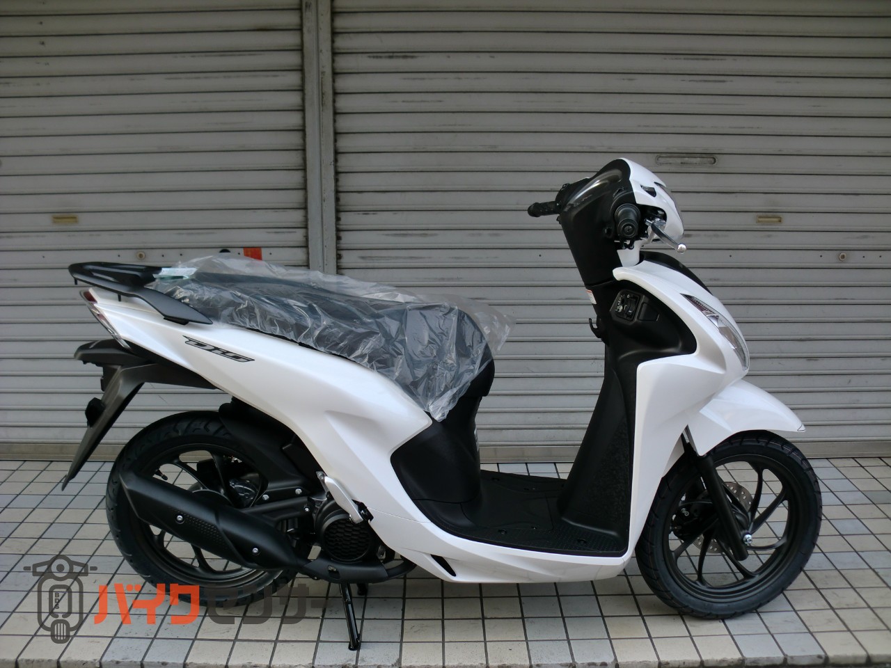 ホンダ DIO110ベーシック 2025年モデル パールスノーフレークホワイト B473889| BDSバイクセンサー