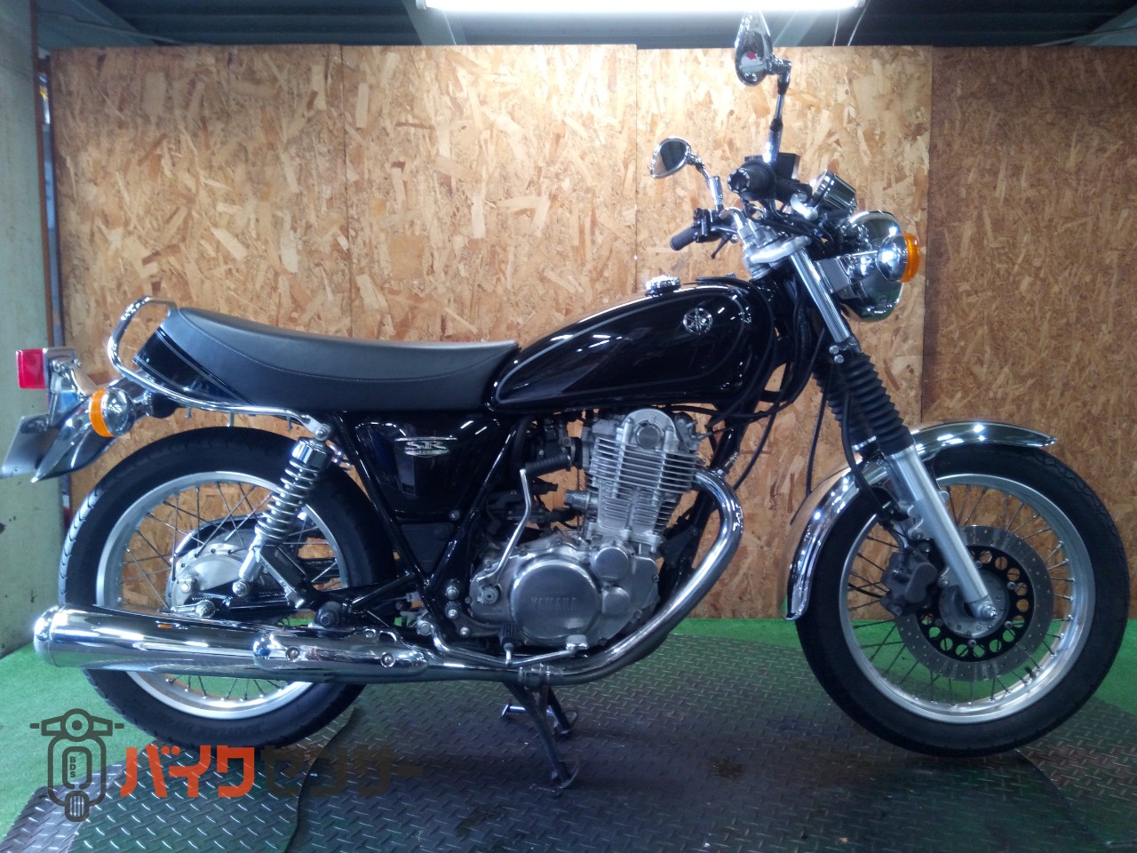 ヤマハ SR400 インジェクションモデル ローダウンサスペンション ETC装備 オールブラックモデル 検査2年付き B476732| BDSバイクセンサー