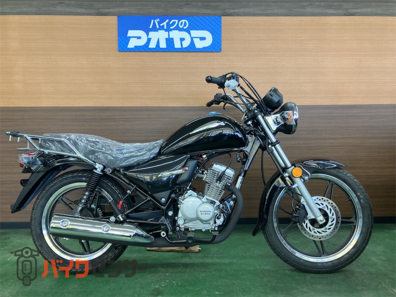 ホンダ CBF125T ブラック リアキャリア 通勤通学 デリバリー B503526| BDSバイクセンサー