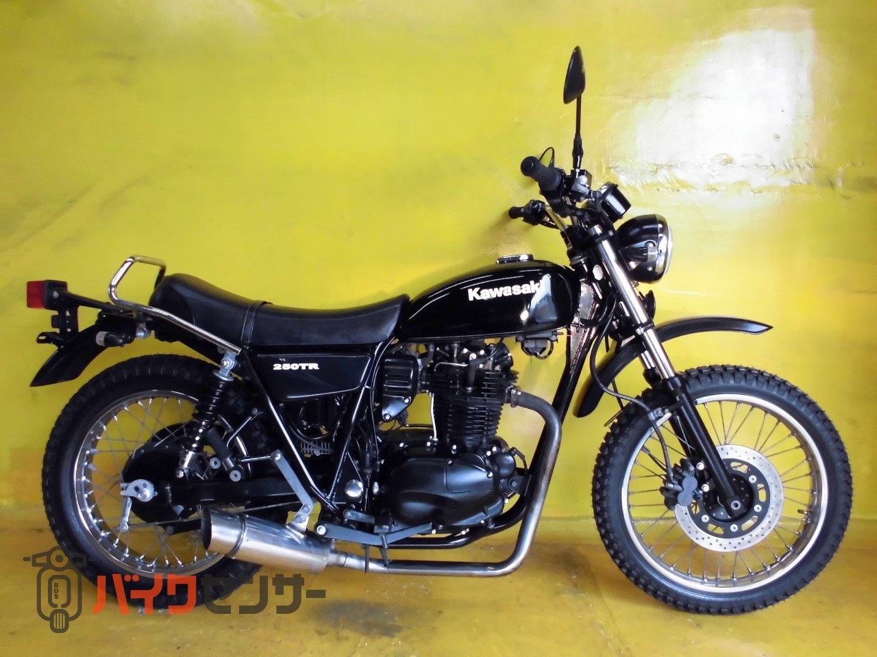 カワサキ 250TR FI オールステンマフラー B505349| BDSバイクセンサー