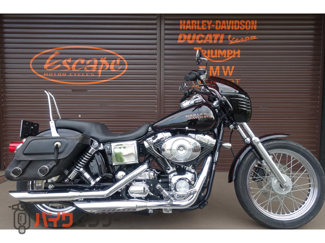 ハーレーダビッドソン FXDL ローライダー キャブ車 スクリーミンイーグルスラッシュカットマフラー スラマーシート スーパーバーハンドル ...