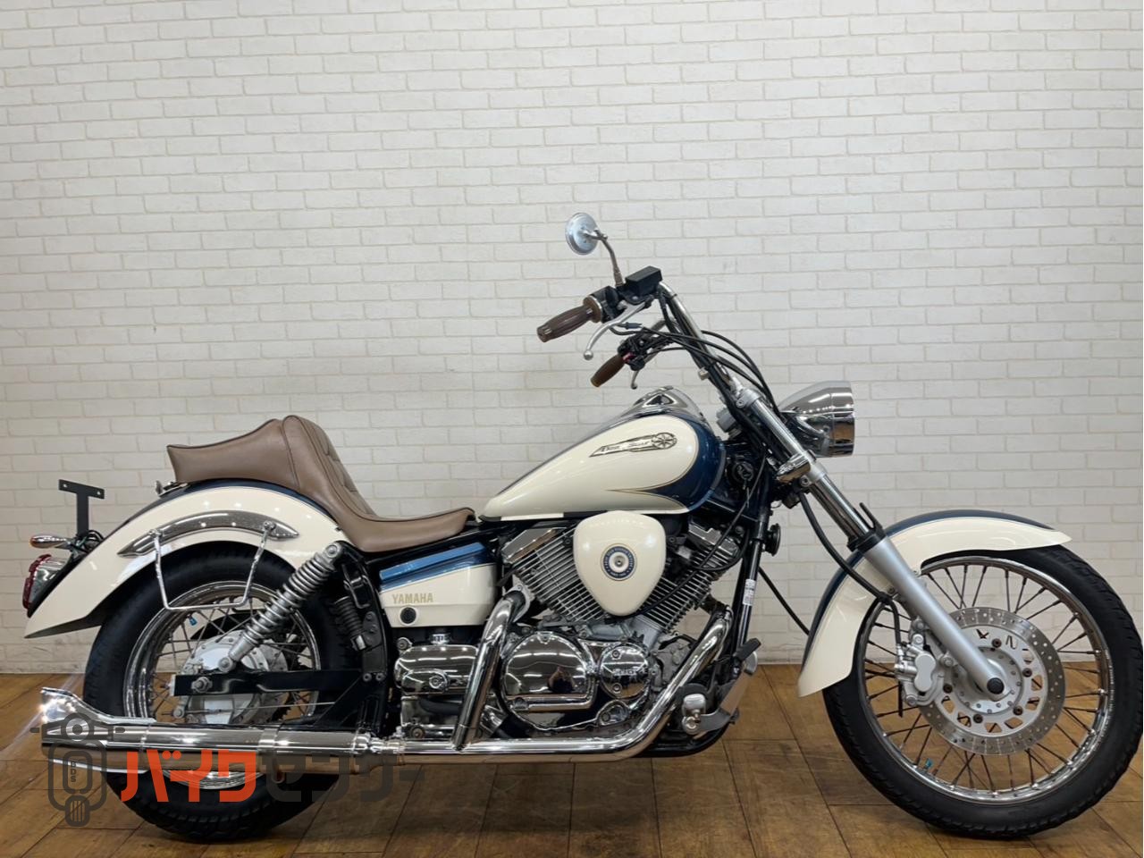 ヤマハ ドラッグスター250 社外マフラー カスタムハンドル シート サイドキャリア テールランプ B513740| BDSバイクセンサー