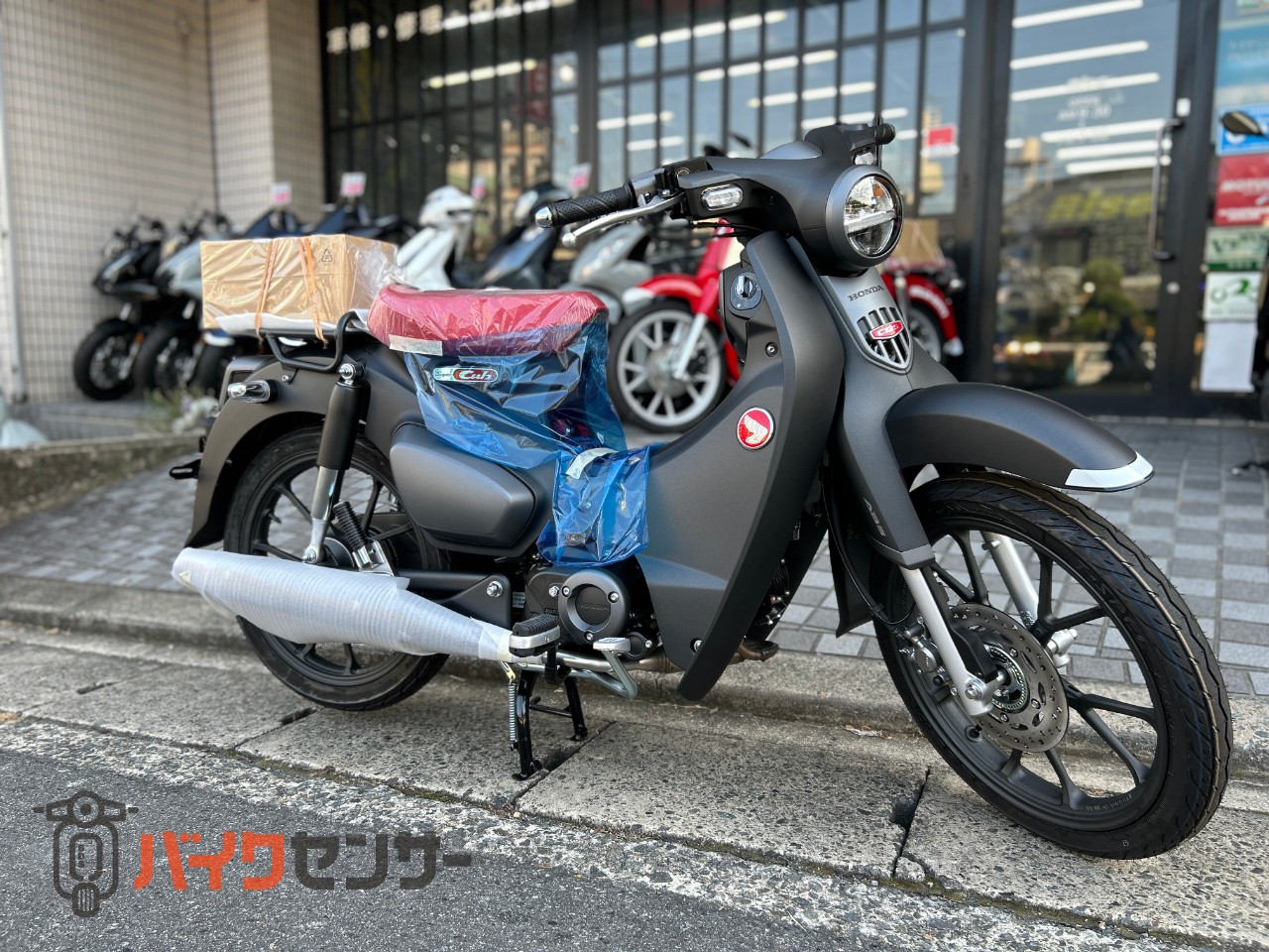 ホンダ スーパーカブC125 マットアクシスグレーメタリック メーカー保証 新車 B523141| BDSバイクセンサー