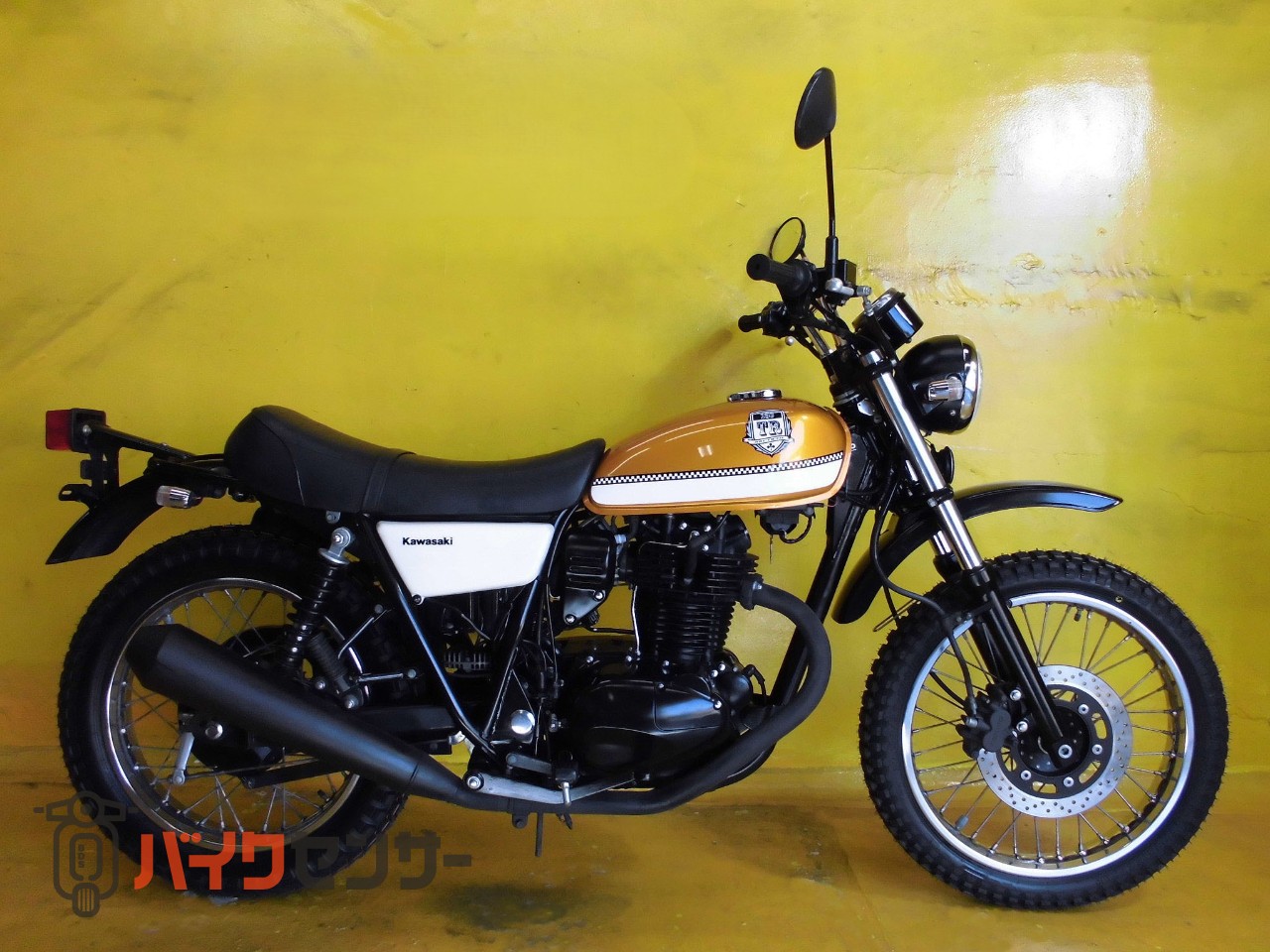 カワサキ 250TR FIモデル F.Rタイヤ新品 B530985| BDSバイクセンサー