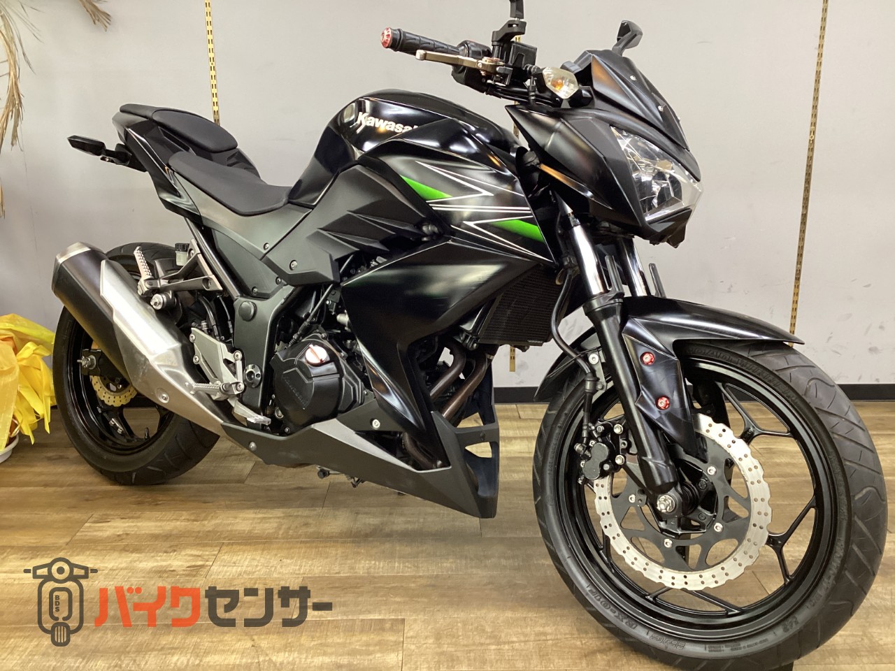 カワサキ Z250 フェンダーレス レバー ミラー LEDヘッドライトカスタム メットホルダー付き 点検整備済み B548616| BDSバイクセンサー