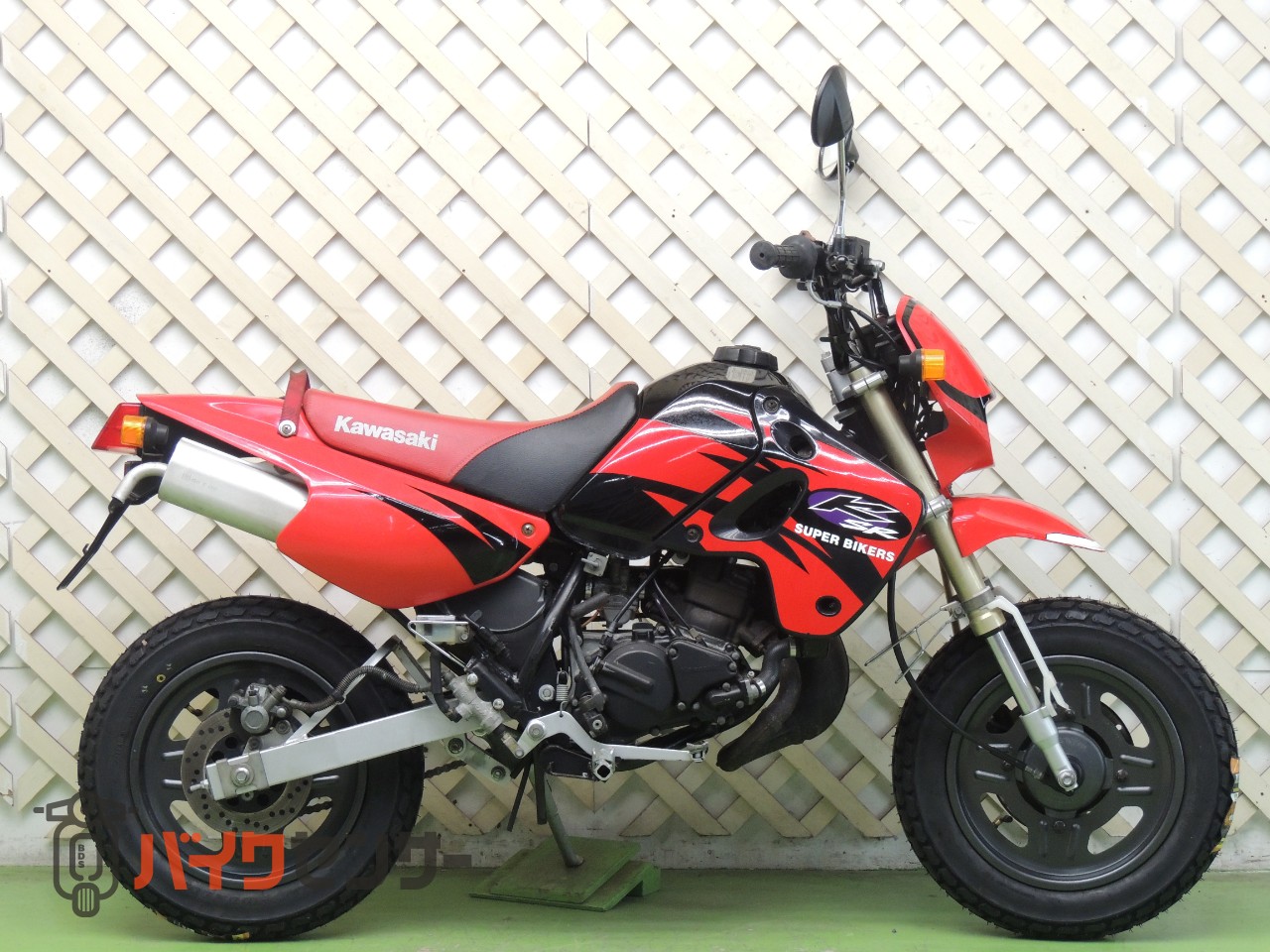 カワサキ 6月末日迄 ￥9900 キャッシュバックキャンペーン KSR-2 1998モデルB6最終型 倉庫保管 タイヤ前後新品 通販可 ...