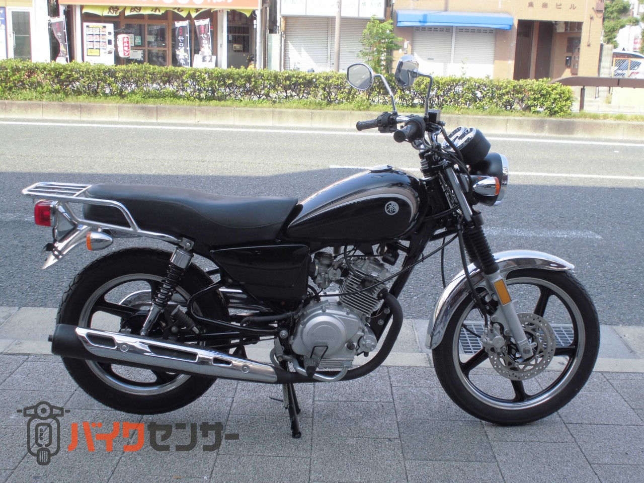 ヤマハ YBR125SP ブラックカラー フルノーマル リアキャリア付き B554171| BDSバイクセンサー
