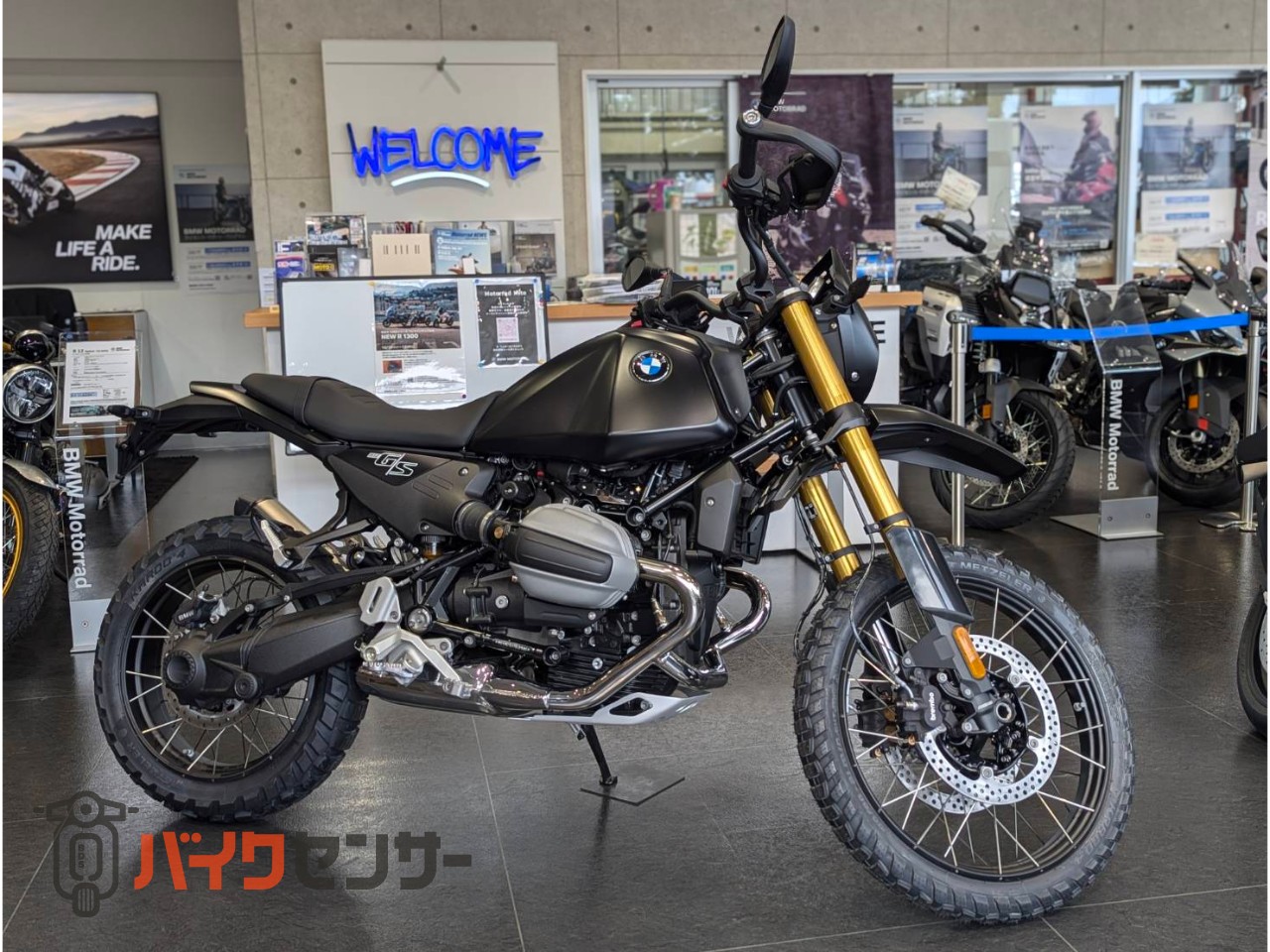 BMW R12G/S 2025年モデル オフロード ナイトブラックマット B560727| BDSバイクセンサー