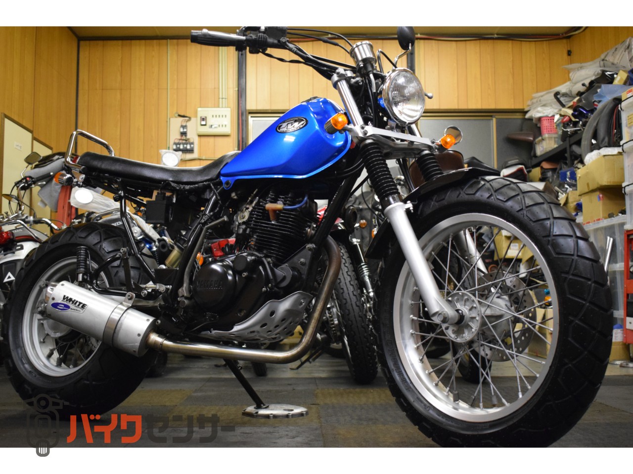 ヤマハ TW200 DG07J 2001年モデル スカチューンカスタム Whiteブロス製マフラー 整備点検済 即乗りOK 機関程度良好セル始動OK B575998| BDSバイクセンサー