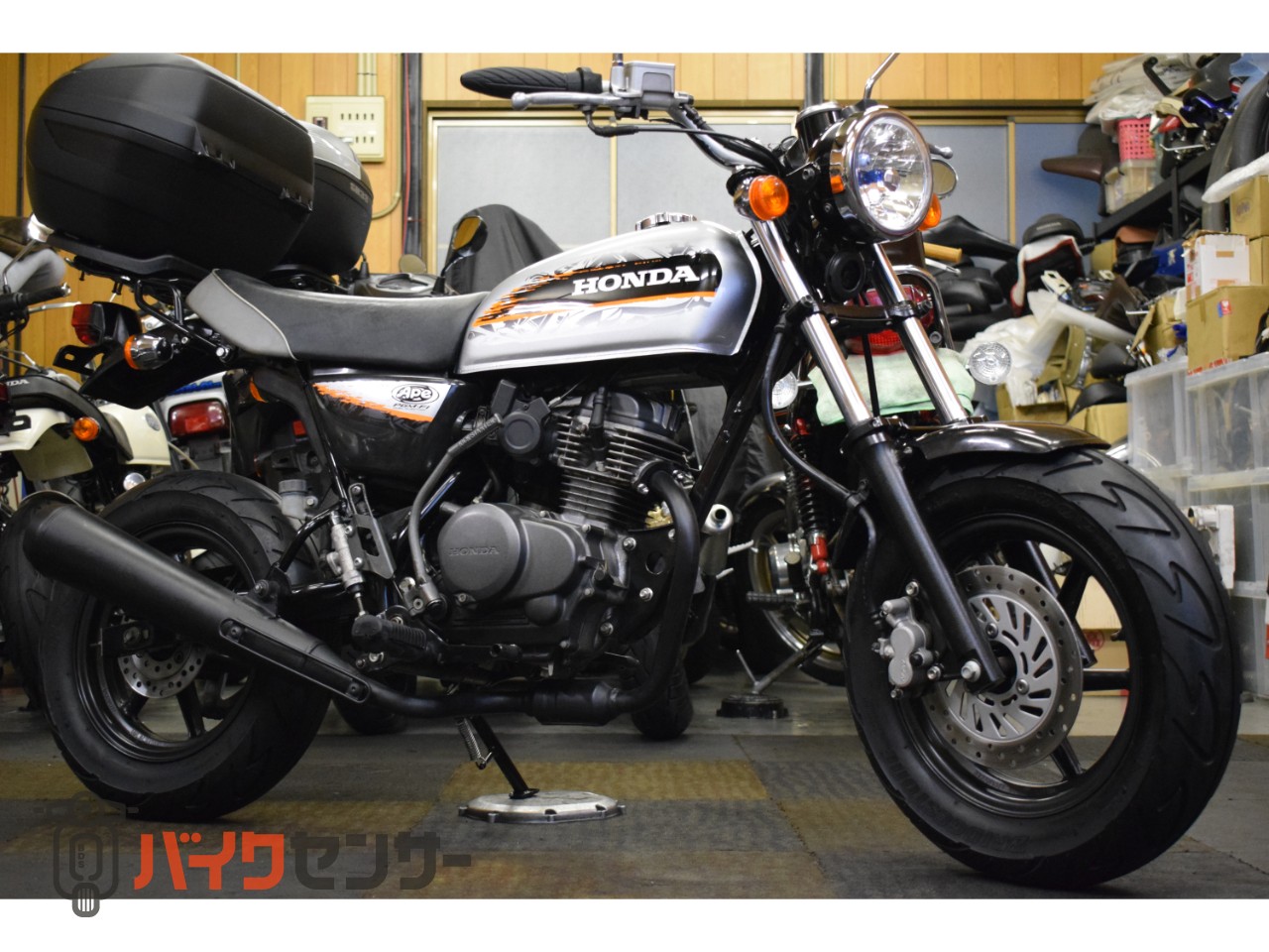 ホンダ エイプ50タイプD 2009年モデル 最終型 ノーマル車 整備点検済み 即乗りOK GIVIリアBOX付き 全国陸送OK B597154| BDSバイクセンサー