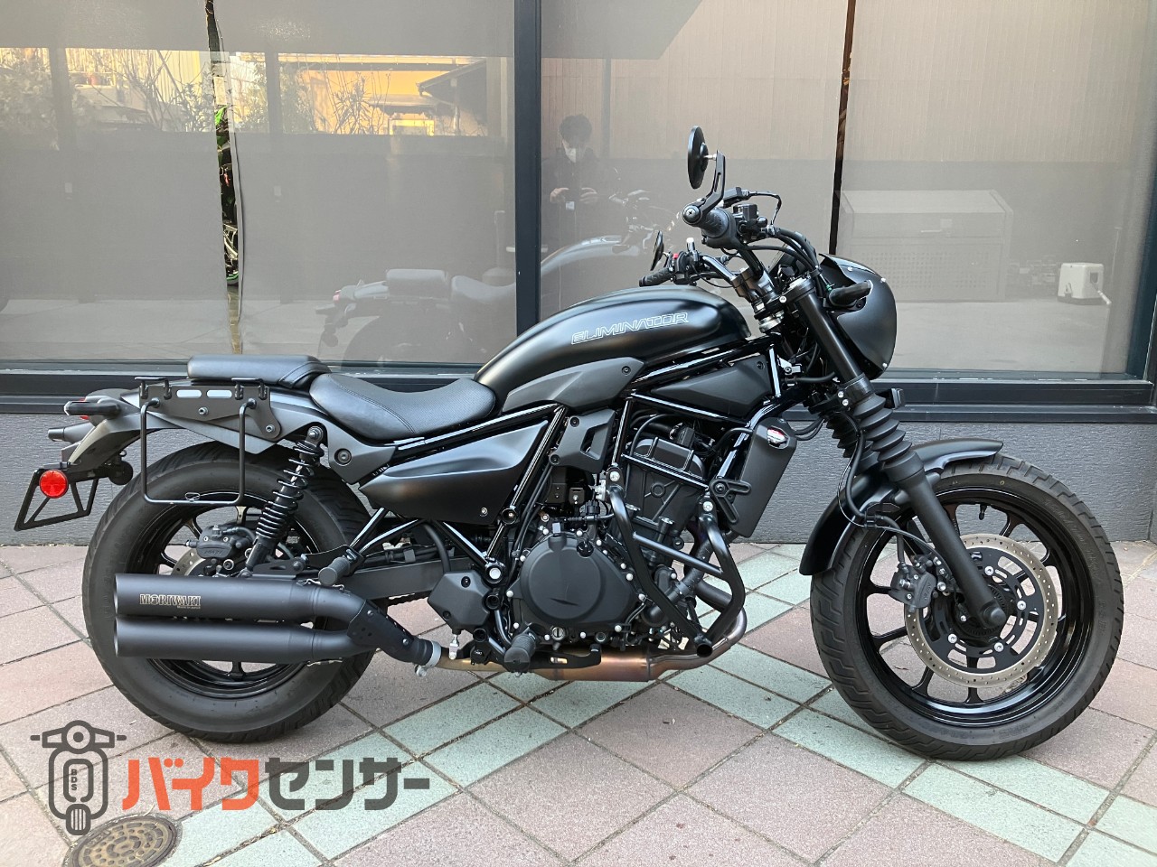 カワサキ エリミネーター400SE モリワキマフラー エンジンガード 前後ドラレコ サイドバックステー マガジバーエンドミラー ETC2．0 B604165| BDSバイクセンサー