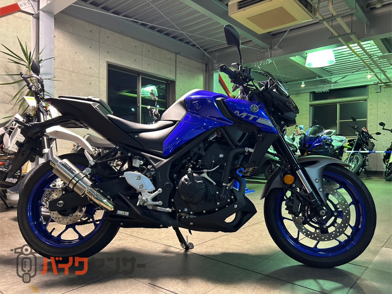 ヤマハ MT-03 ABS ETC WR’Sマフラー B609608| BDSバイクセンサー