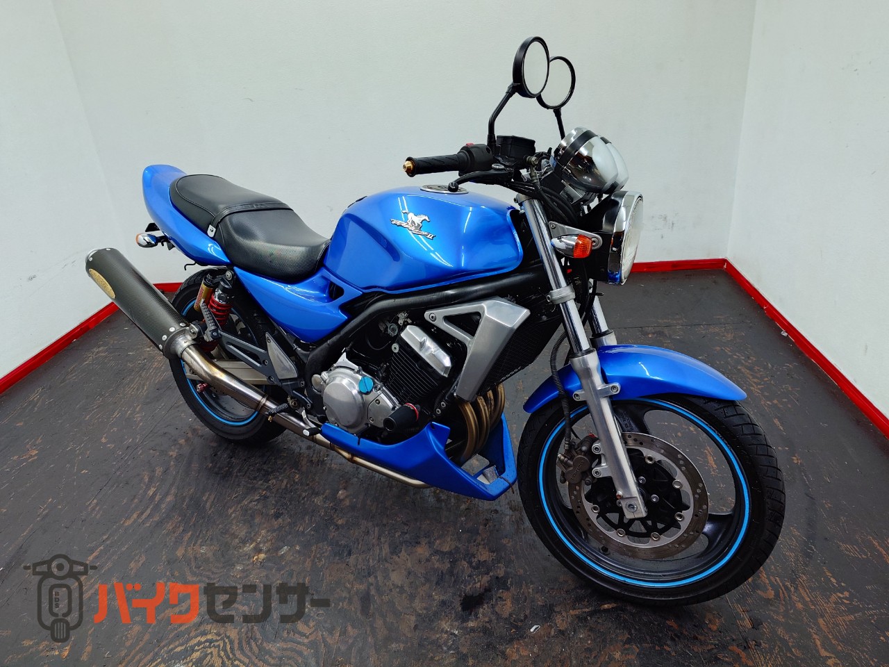 カワサキ BALIUS-2 アサヒナマフラー加工 フェンダーレス アンダーカウル Hardyハンドル B661197| BDSバイクセンサー