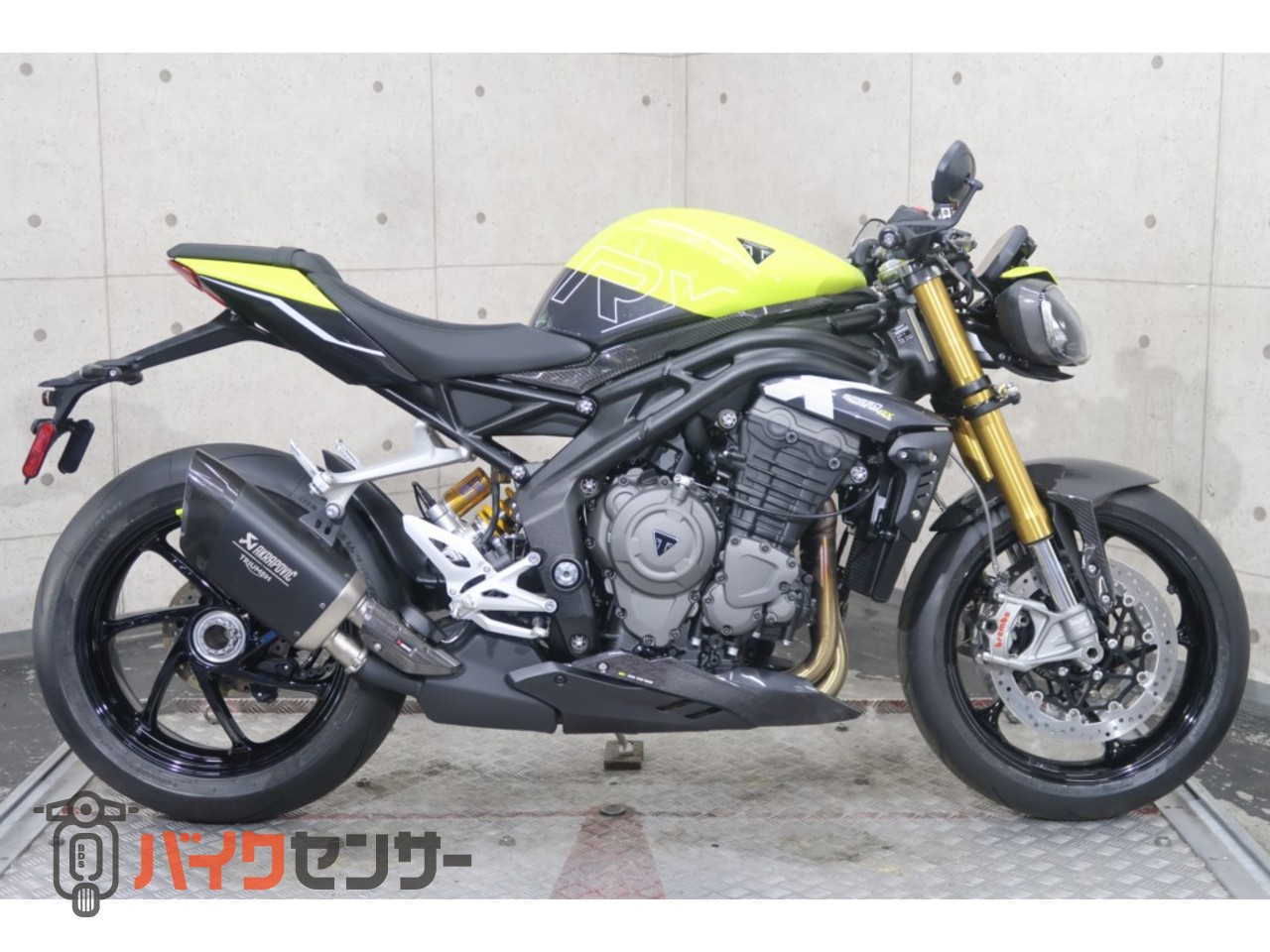 トライアンフ スピードトリプル1200RX リミテッドエディション 世界限定1200台モデル 77475 B665796| BDSバイクセンサー