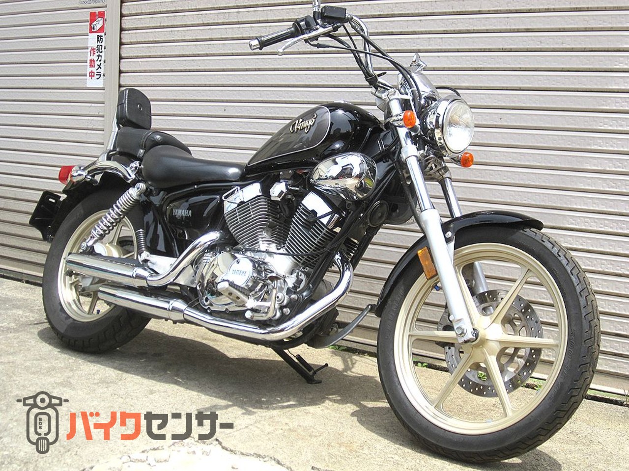 ヤマハ XV125ビラーゴ 1996年モデル ブラックメタリック 4RF ノーマル車 キャブレター車 キャストホイール仕様 B666152 ...