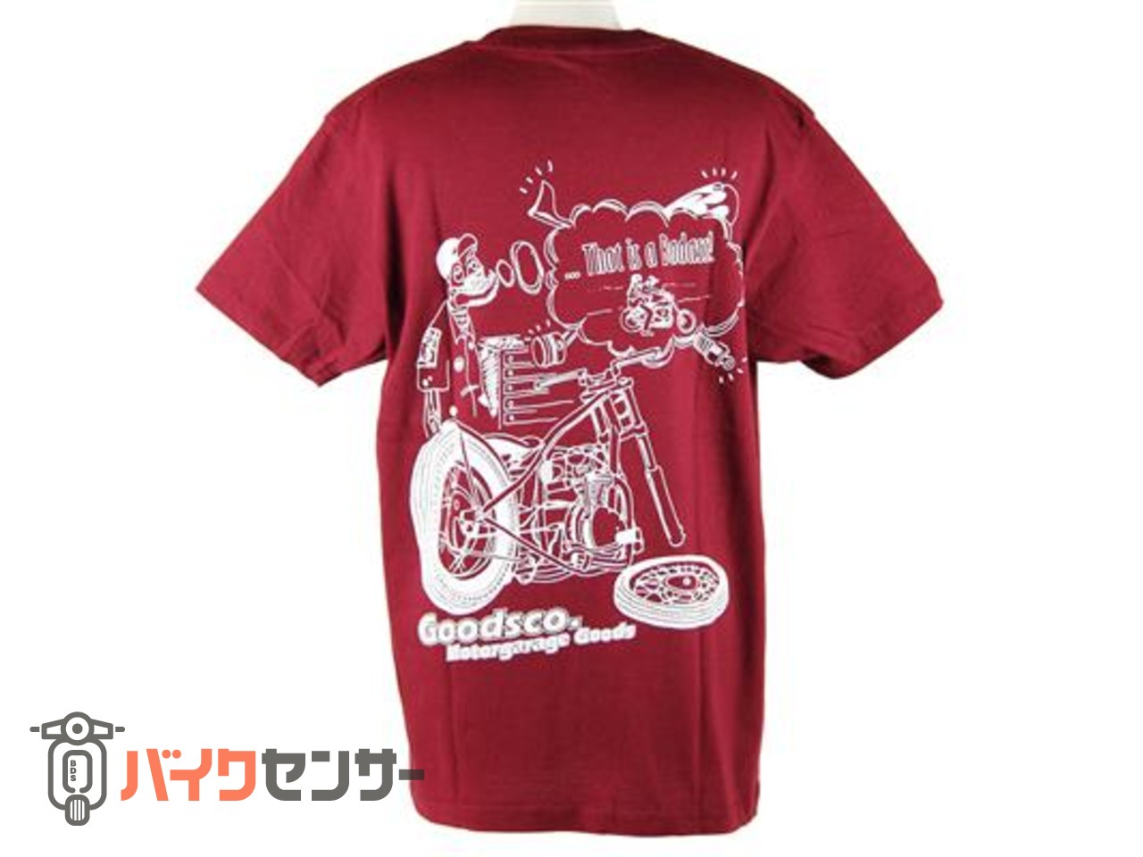 [廃版] "BADASS" T-SHIRTS - BG XLサイズ 【品番：GA-00154】 P003235| BDSバイクセンサー