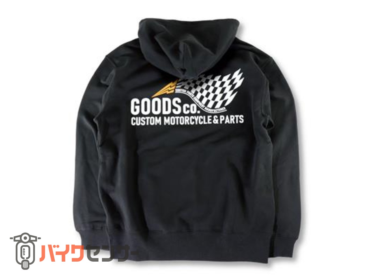 GOODS Thunderbird HOODIE /Black /S-size P003300| BDSバイクセンサー