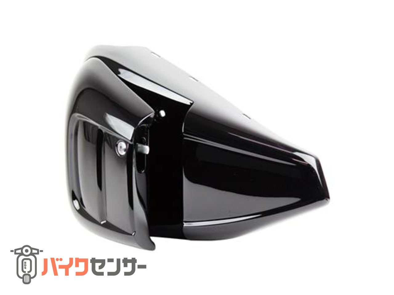 ETCビルトイン・サイドカバー XL（07-13年） 黒塗装仕上げ- GLEAMING WORKS P003375| BDSバイクセンサー