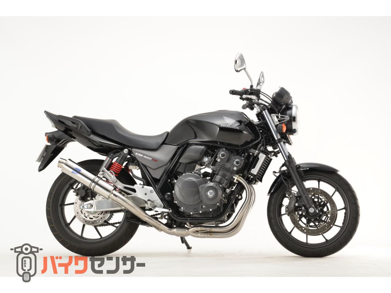 '18- CB400SF/SB フルエキゾーストマフラー(Ver2) 4-2-1集合 チタン P004876| BDSバイクセンサー
